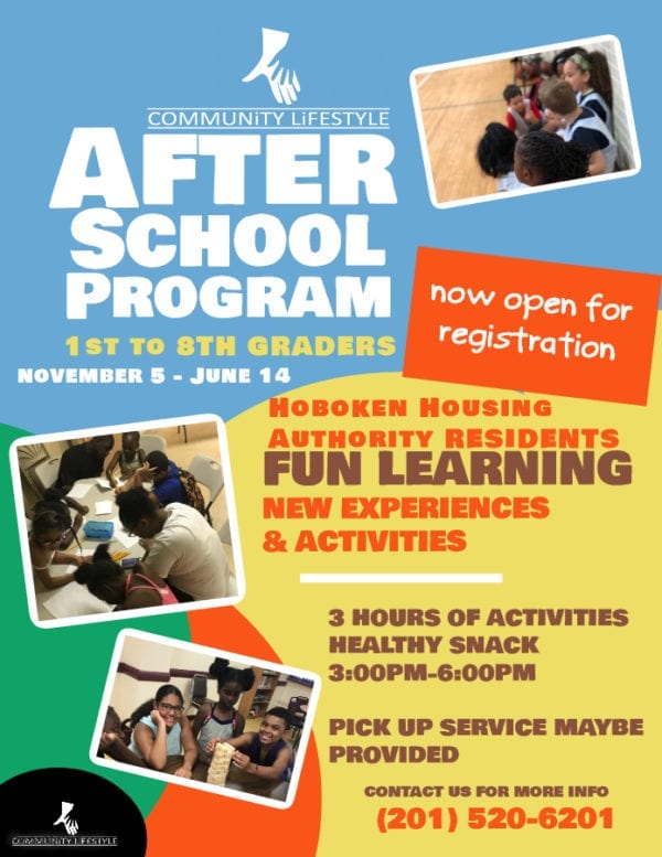 After School Program Flyer – Community Lifestyle